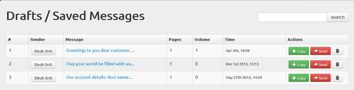 How to save SMS as draft on EbulkSMS | Best Bulk SMS Service in Nigeria